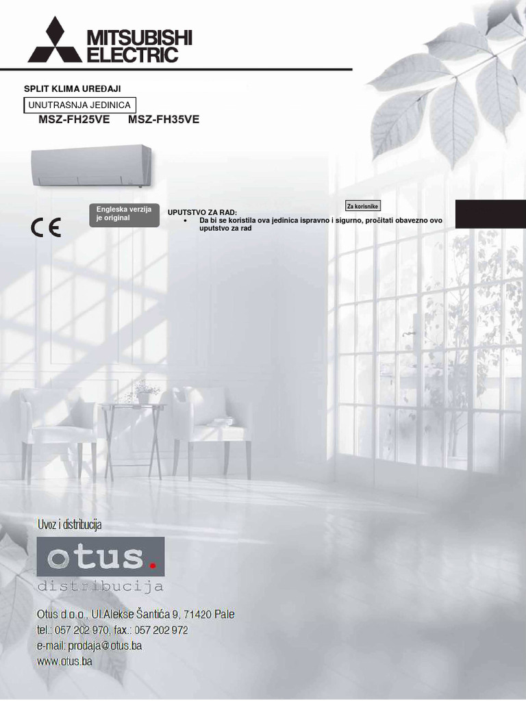 ME-MSZ-FH-Uputstvo Za Koristenje Sa Gar | PDF