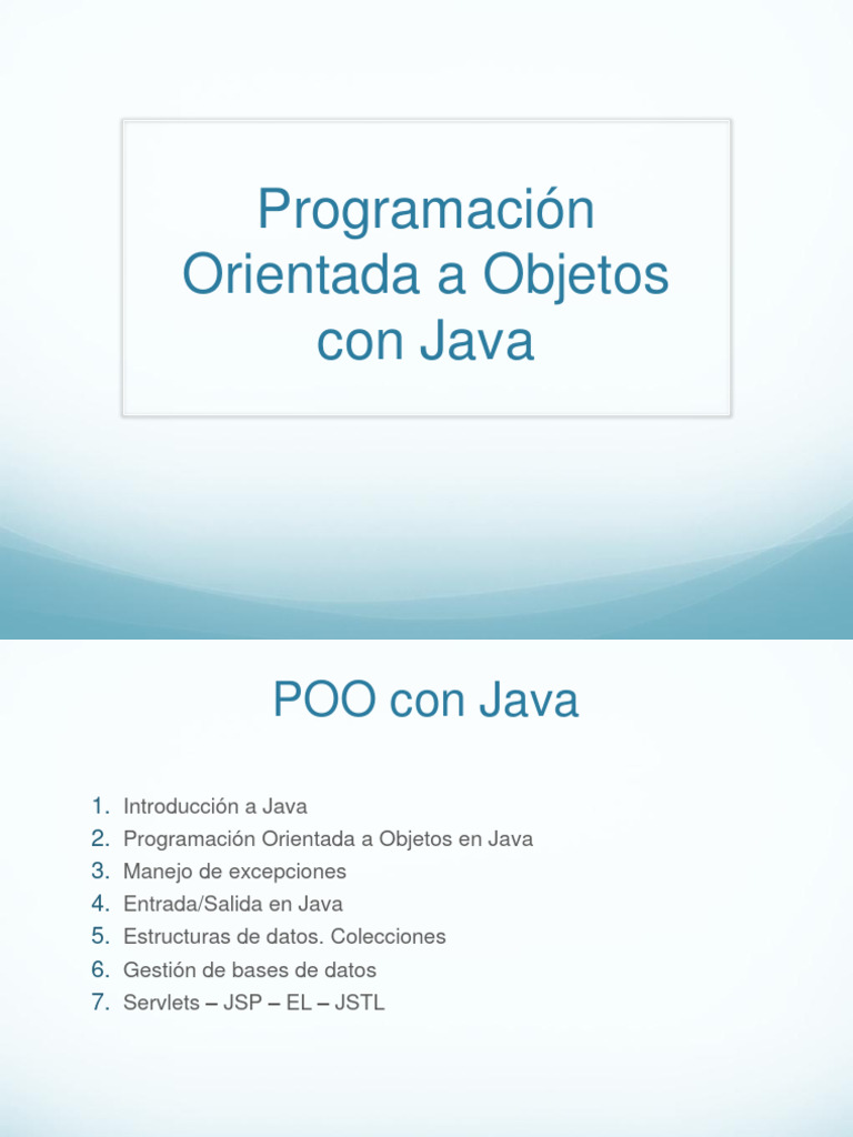 Curso Java Enero2016 Tema1 | PDF | Java (lenguaje de programación ...