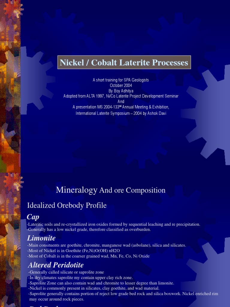Nickel Processes | PDF | Nickel | Iron