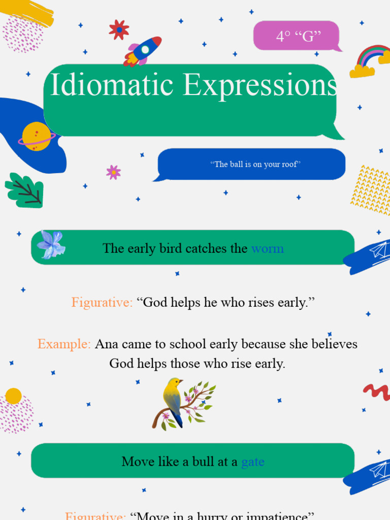 Idiomatic Expressions | PDF | Zoology