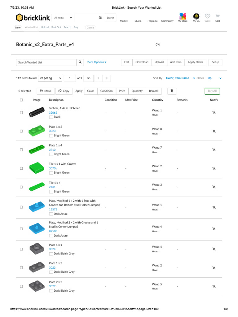 Botanic x2 Extra Parts v4 | PDF