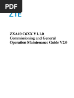 Lista Comandos Zte | PDF | Internet Protocols | Internet Standards