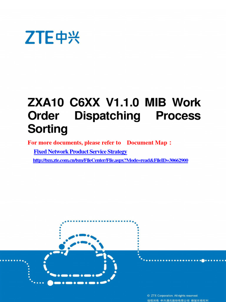 ZXA10 C6XX V1.1.0 MIB Work Order Dispatching Process Sorting | PDF | String (Computer Science ...