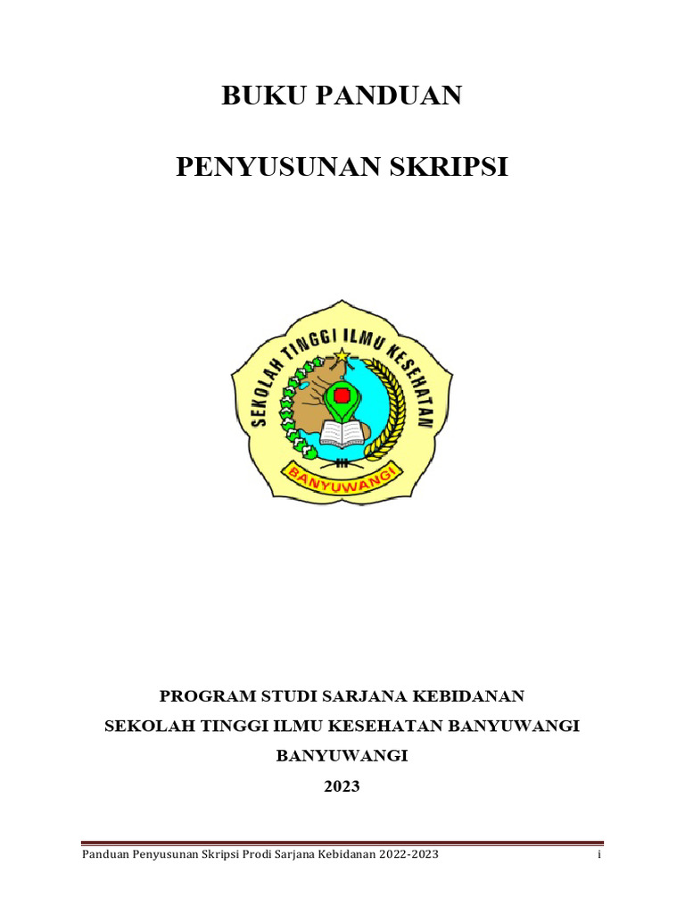 Buku Panduan Skripsi 2023-2024 PDF | PDF | Seni