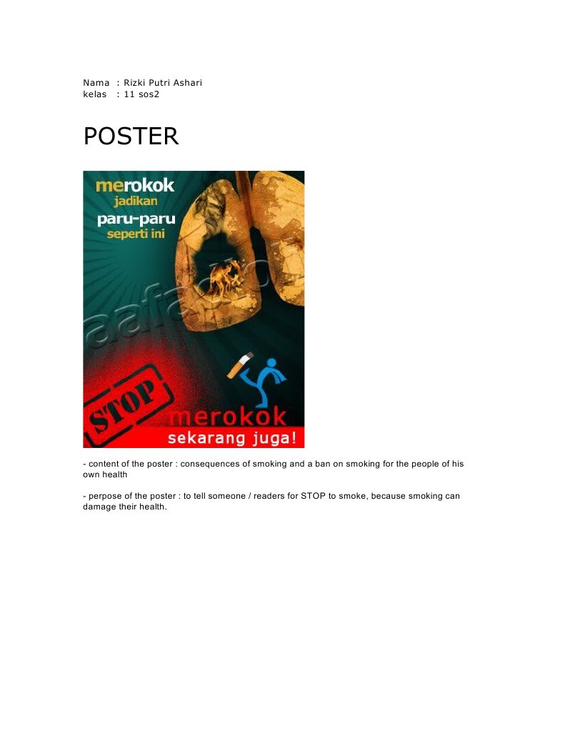 Poster | PDF | Lifestyle