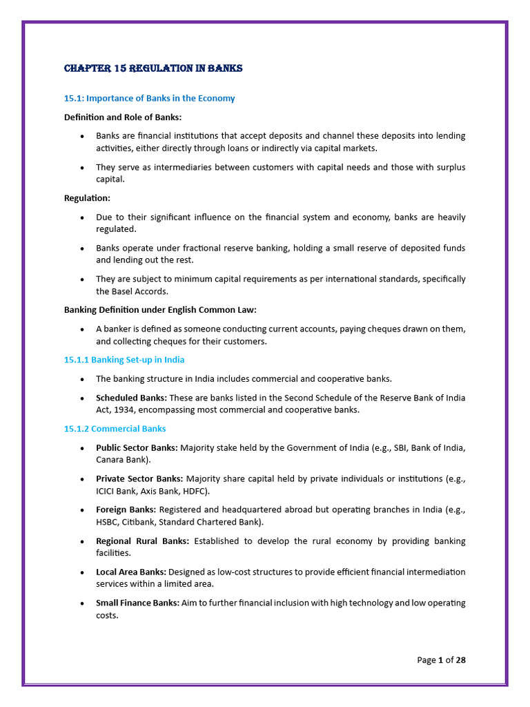 Bank Regulation and Economic Impact | PDF | Banks | Regulatory Compliance