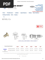 MS20470 & MS20426 Rivet Specifications | PDF | Rivet | Metals