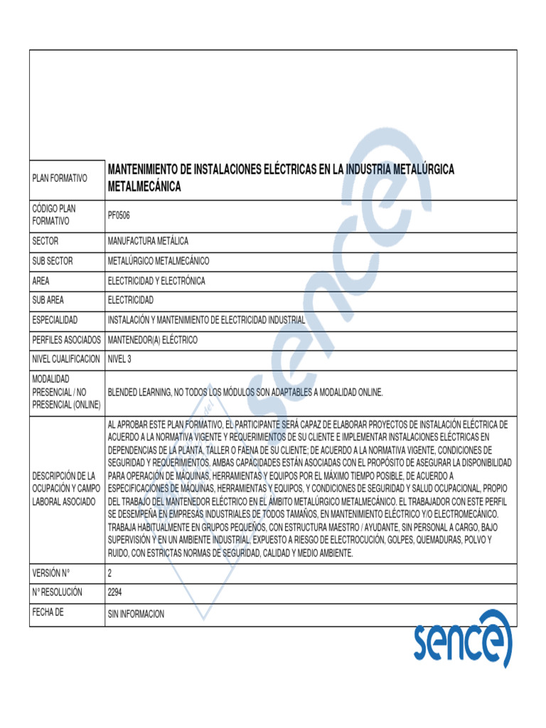 MANTENIMIENTO DE INSTALACIONES EL CTRICAS EN LA INDUSTRIA METAL RGICA METALMEC NICA 09082024 ...