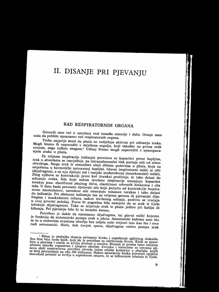 DISANJE PRI PJEVANJU | PDF