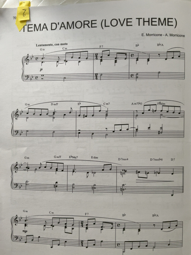 Tema D'Amore - Morricone | PDF