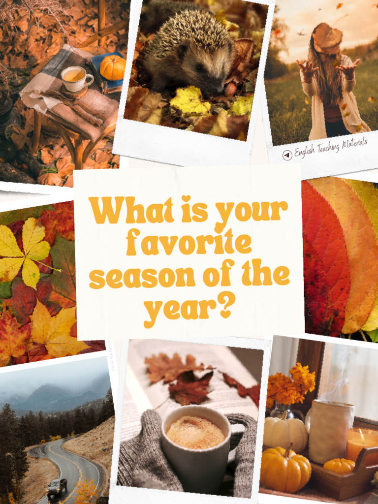 А1-А2 Autumn speaking cards | PDF