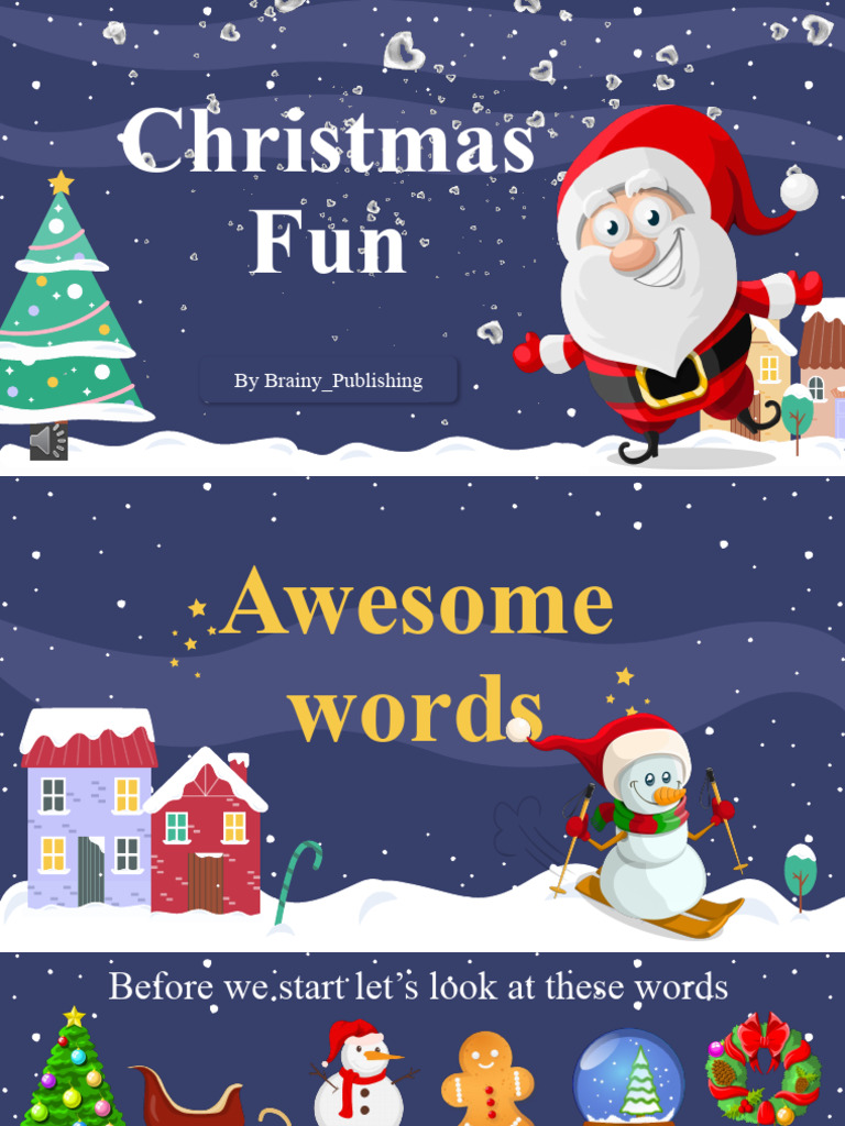 Christmas Fun New by Brainy Publishing 3 | PDF | Santa Claus | Christmas