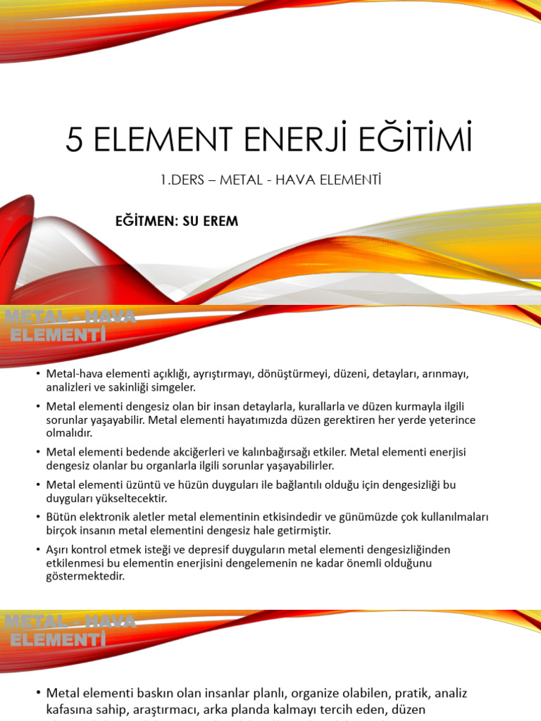 4-METAL-HAVA-ELEMENTİ | PDF