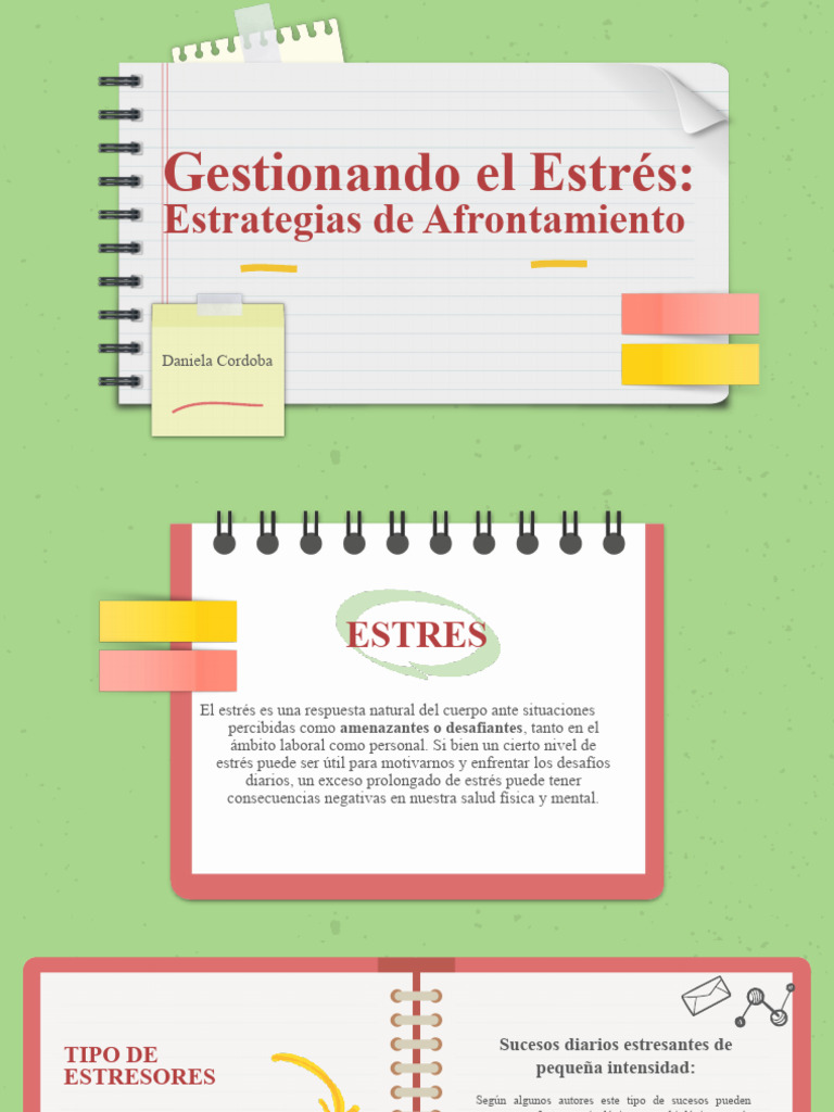 Estrategias de Afrontamiento-Manejo Del Estres | PDF | Estrés (biología ...