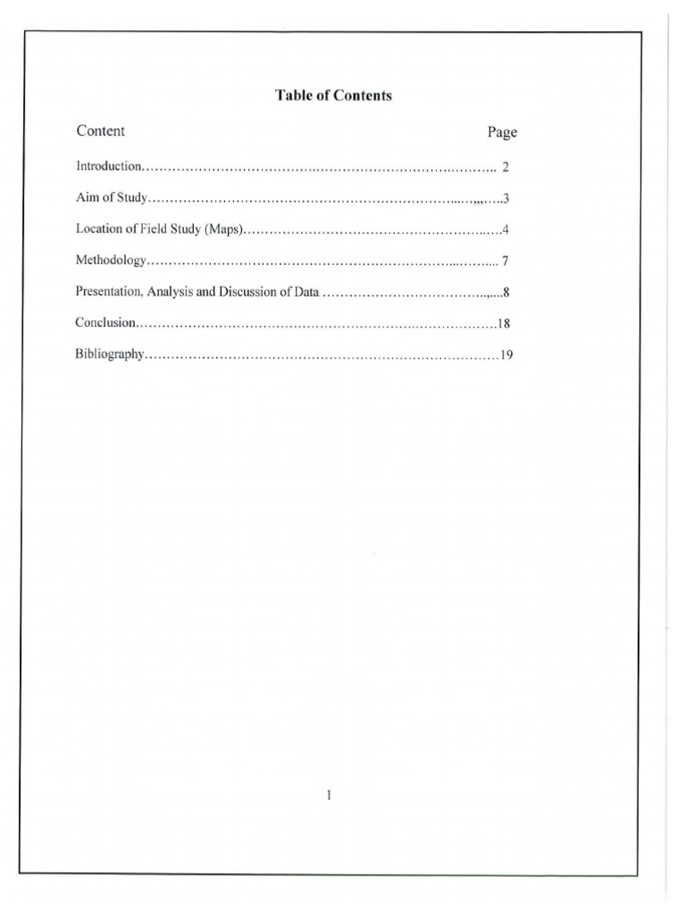 Geo Sba Sample | PDF