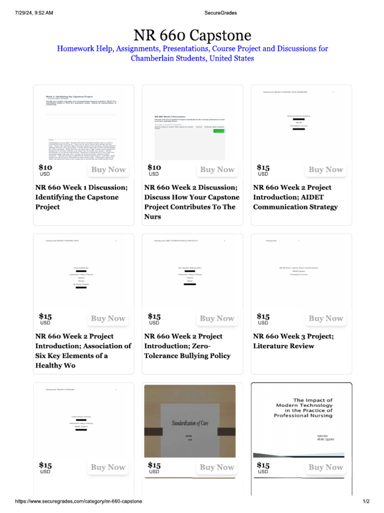 NR 660 Capstone | PDF