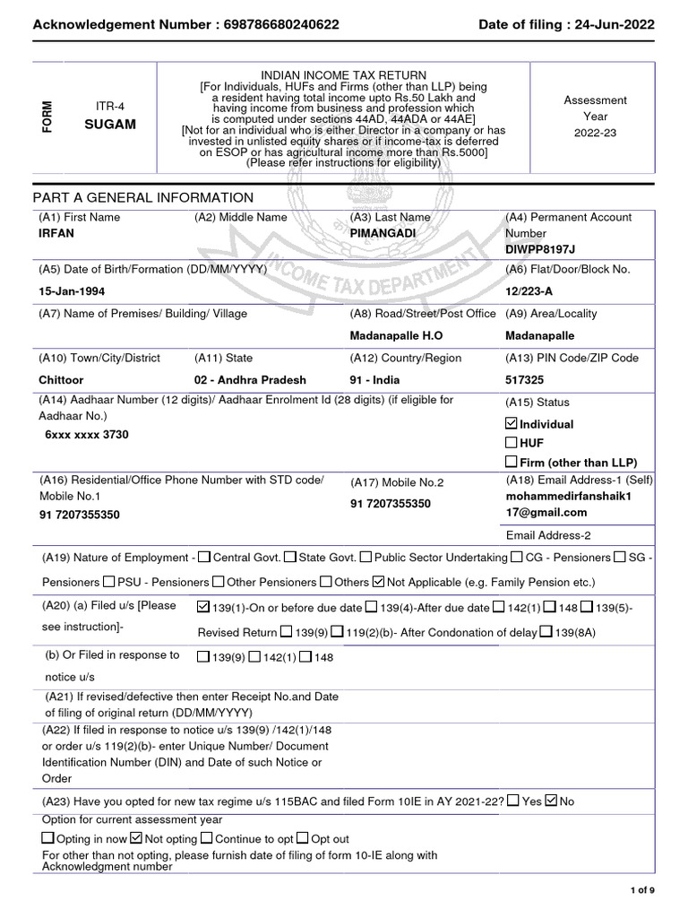 Form_pdf_698786680240622 | PDF | Personal Identification Number | Tax ...