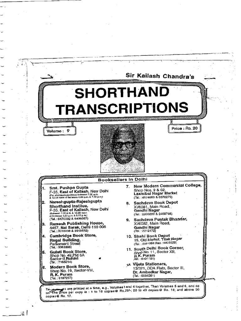 Kailash Chandra VL. 9 | PDF