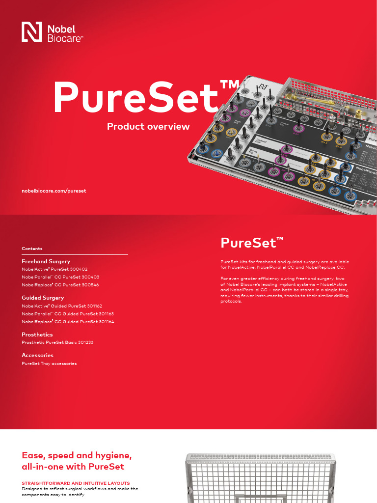 GMT68916 PureSet Portfolio Product Overview GB | PDF | Drill ...