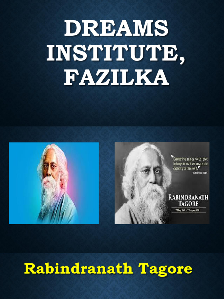 R N Tagore | PDF | Rabindranath Tagore