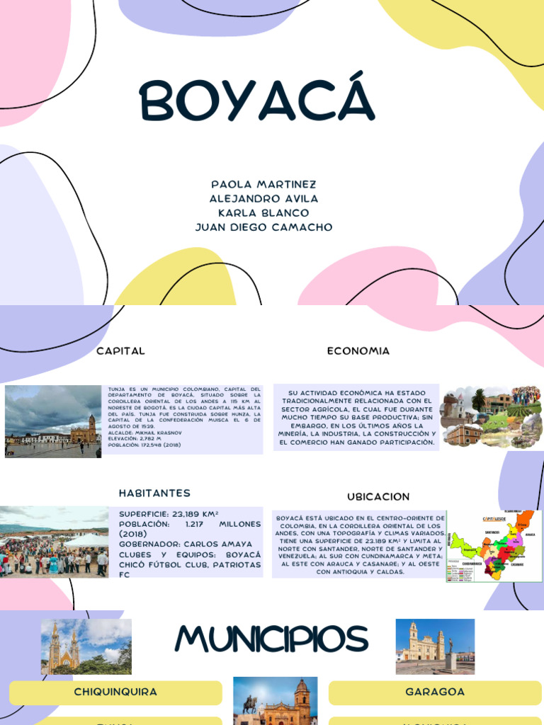 Exposicion Boyaca | PDF | Población | Vejez