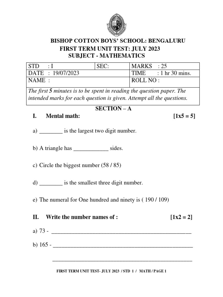 Mathematics 1 Pdf Geometric Shapes Euclidean Plane Geometry