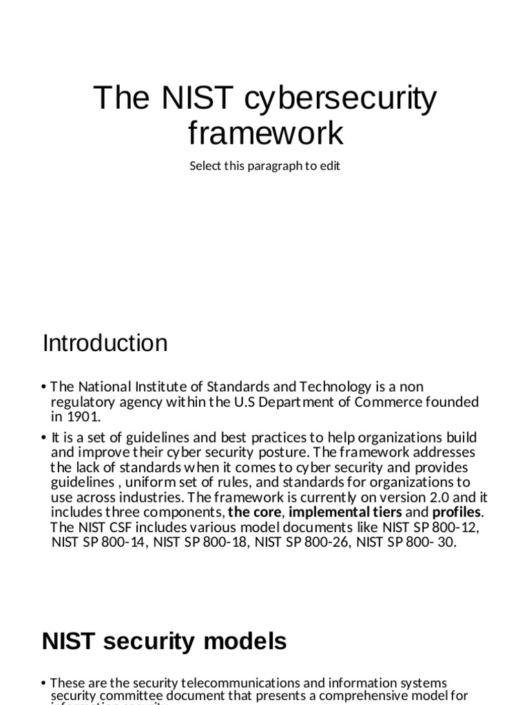 NIST | PDF | Computer Security | Security