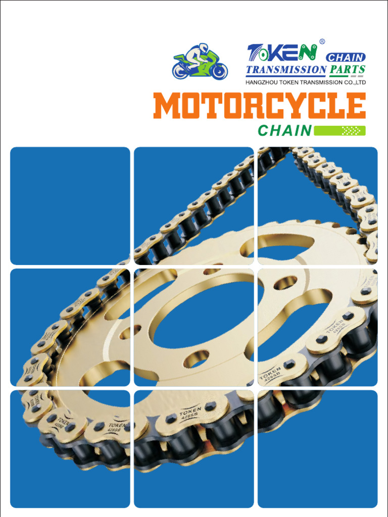 Catalogue-TOKEN-MOTORCYCLE CHAIN CATALOGUE | PDF