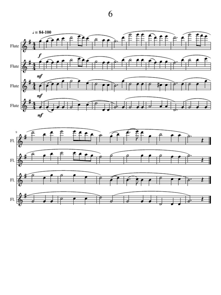 Redeemer of Israel Flute Quarter | PDF