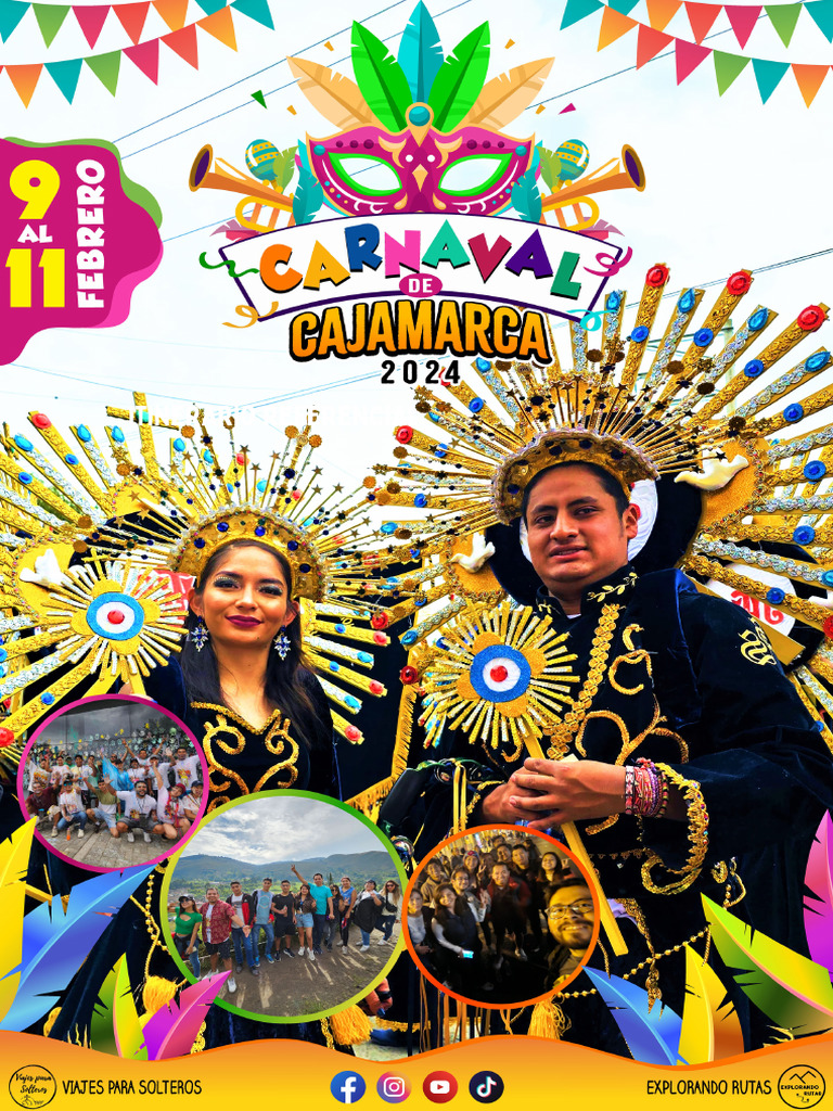 Carnavales Cajamarca 2024 - Vpser | PDF | Carnaval