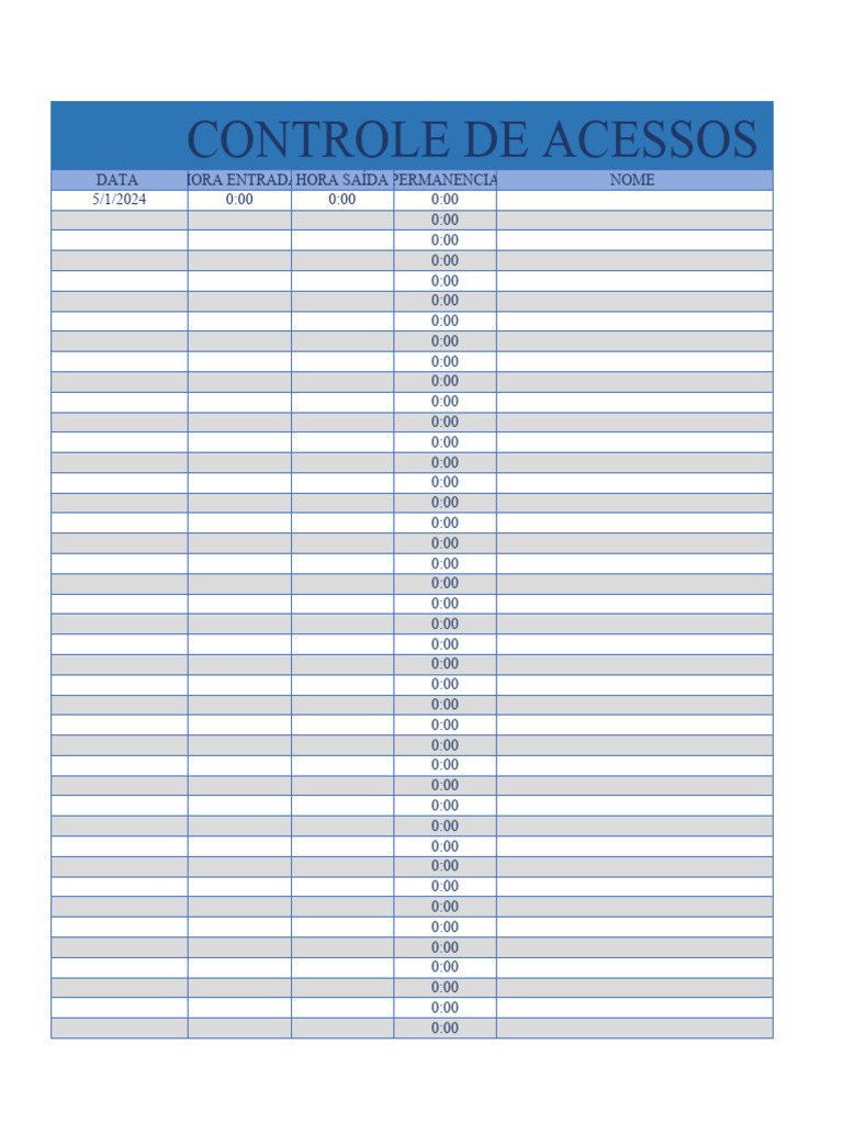 Controle de Acessos | PDF