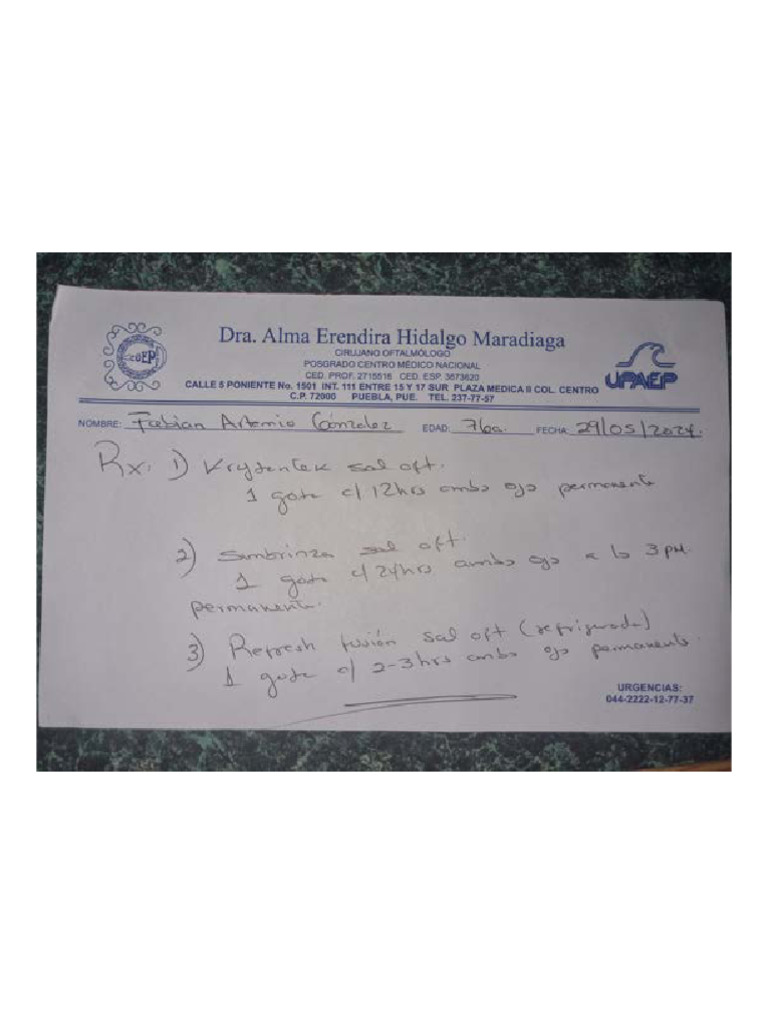 Receta Sermion-Comprimido | PDF