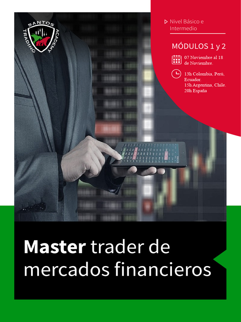 CURSO Master Trader de Mercados Financieros SANTOS TRADING | PDF ...