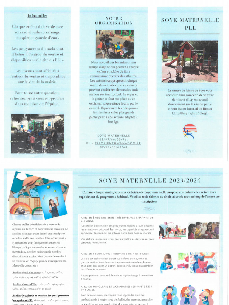 Soye Mat Flyer Ateliers | PDF
