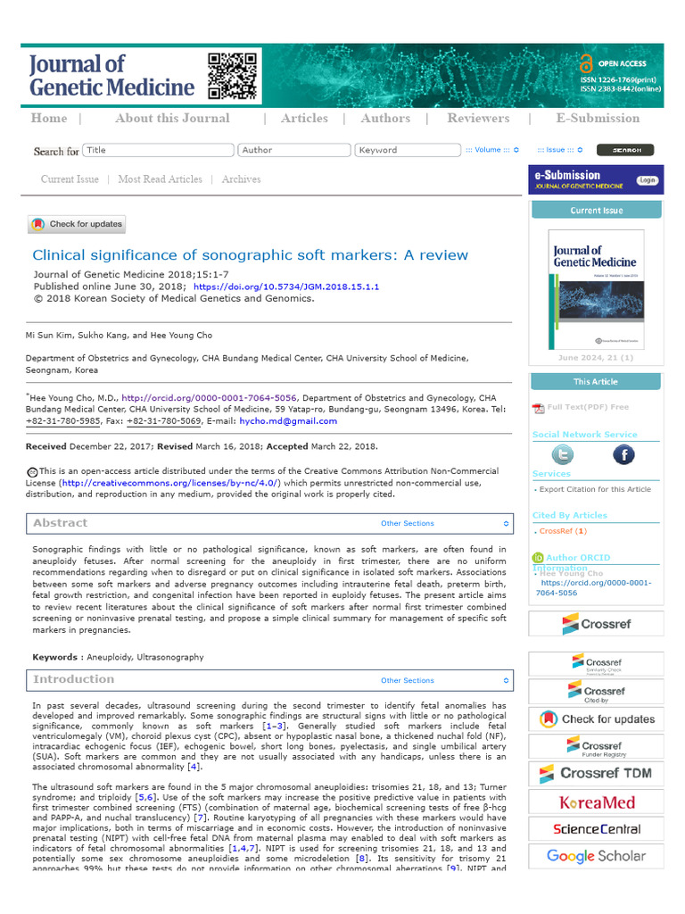 1st Trimester Usg Markers | PDF | Fetus | Pregnancy