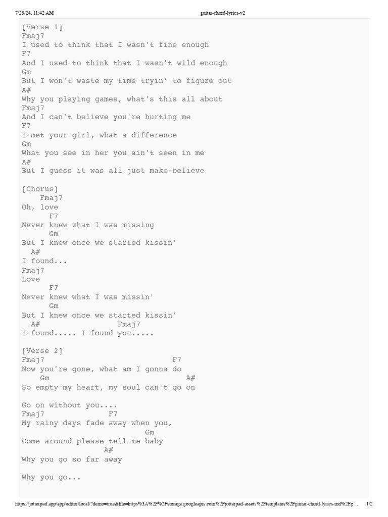 Keyshia Cole - Love Chords & Lyrics | PDF | Language Arts & Discipline
