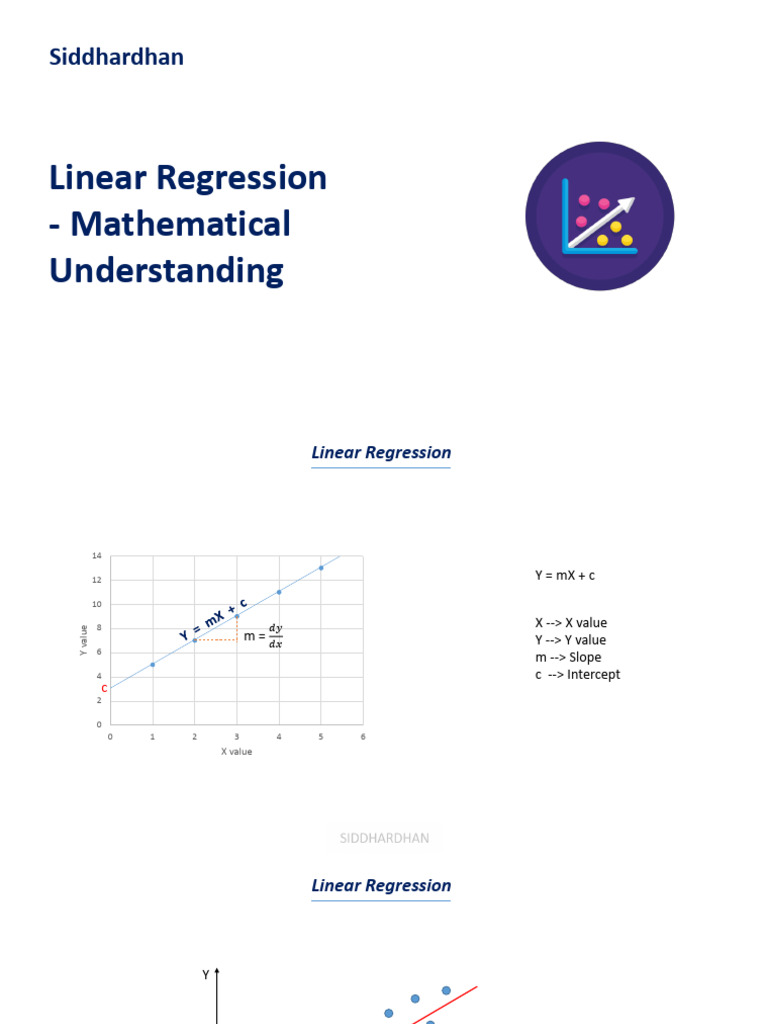 7.1.2. Linear Regression - Math | PDF | Teaching Methods & Materials