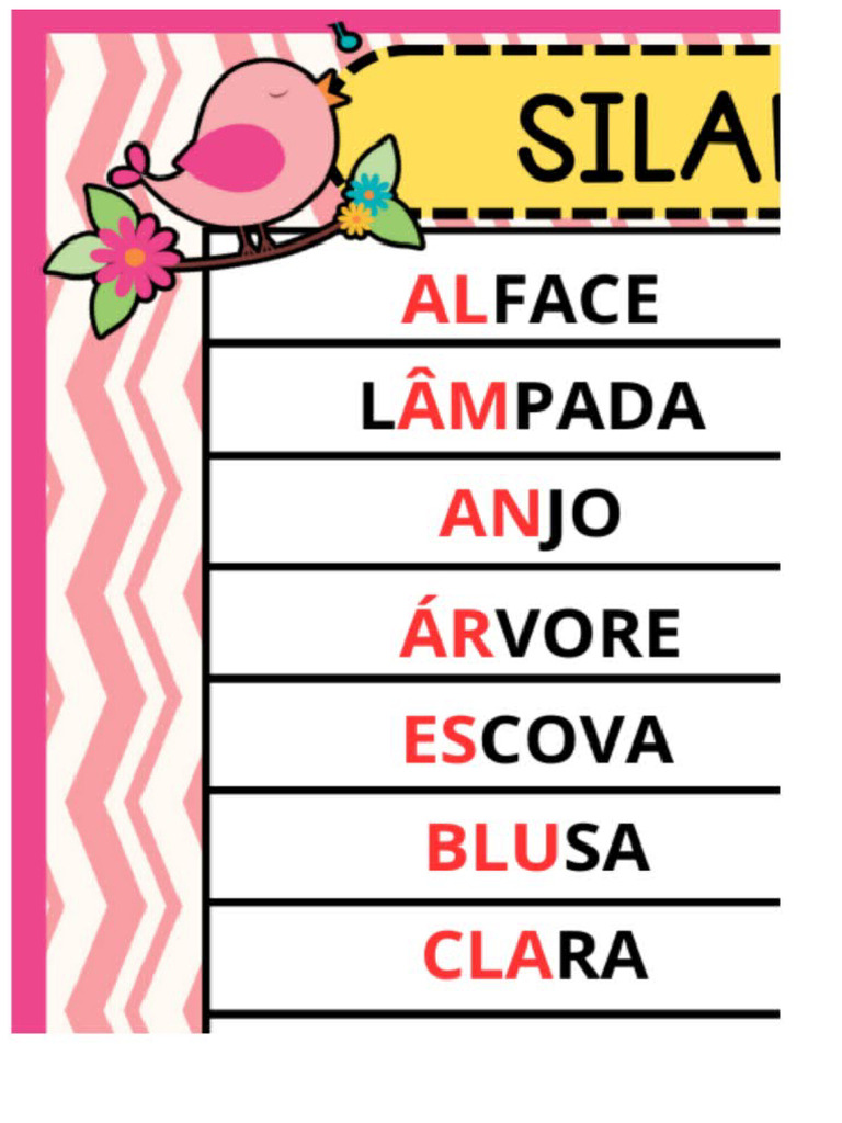 Silabário Complexo | PDF