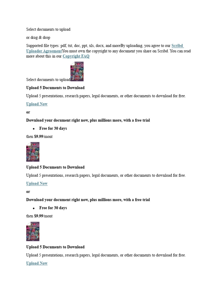 Scribd Uploader Agreement | PDF | Scribd | Download