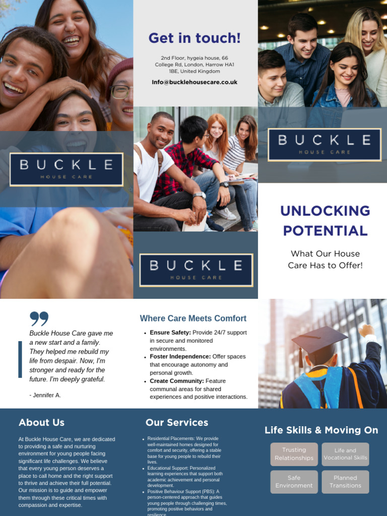 Buckle House Care Brochure | PDF | Behavior Modification | Social ...