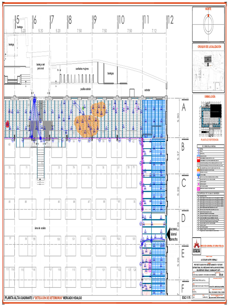 DD-04 Planta Baja Cuadrante 3 Deteccion de Deteriorosplanta Baja | PDF