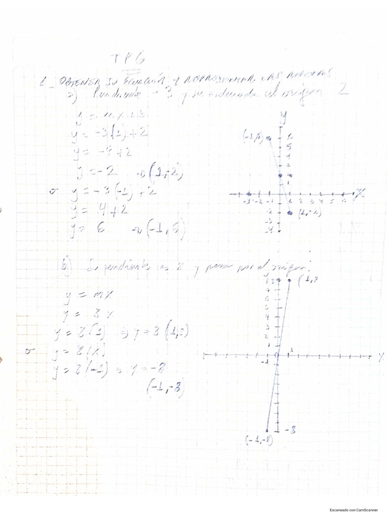 Ejercicios 1, 2 y 3 | PDF