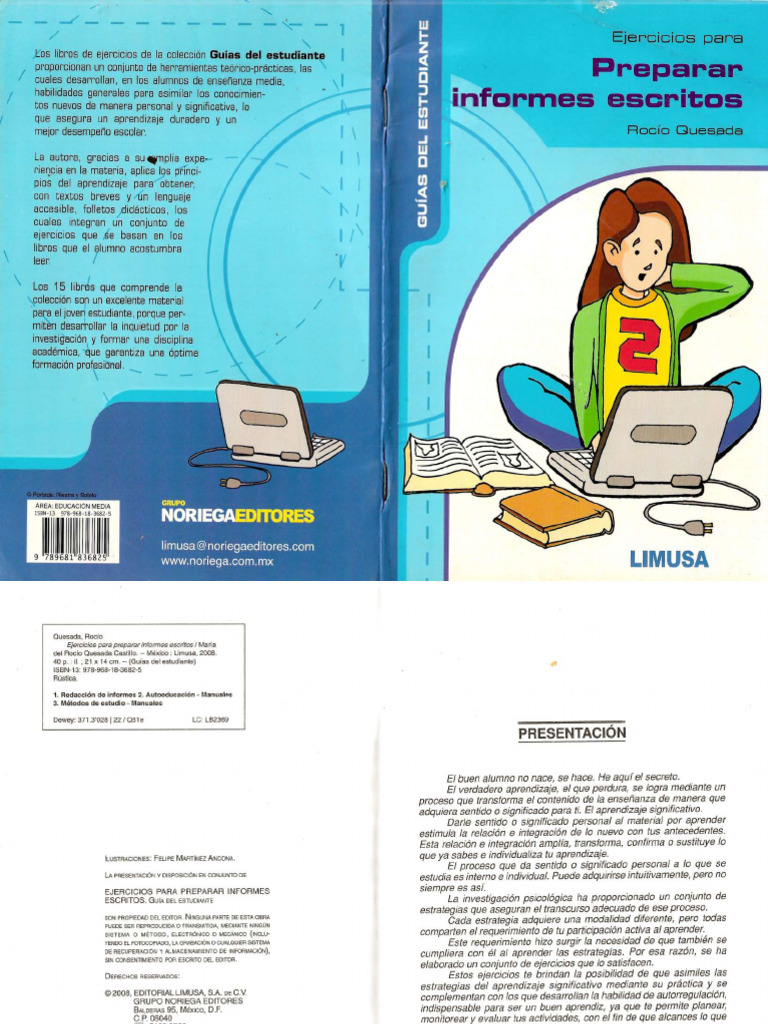 Quesada Rocío - Ejercicios para Preparar Informes Escritos | PDF