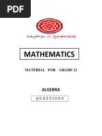 Number Patterns, Sequences and Series Grade 12 Notes - Mathematics ...
