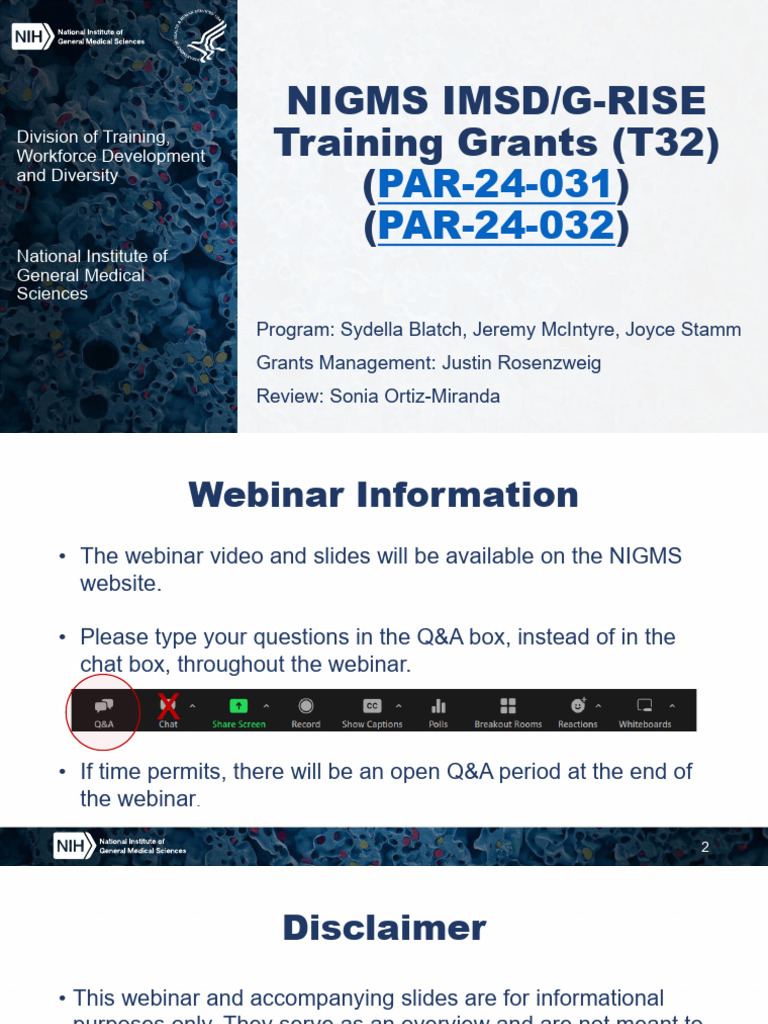 2023 Grise Imsd Webinar 508final | PDF | Program Evaluation | National ...