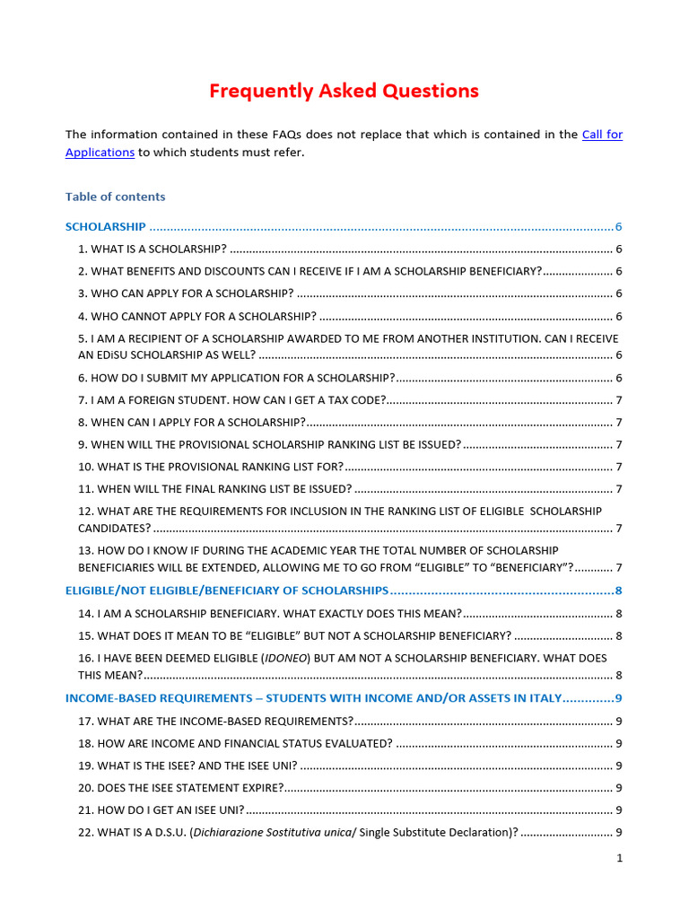 Frequently Asked Questions 2020_2021 | PDF | Taxes | Fee