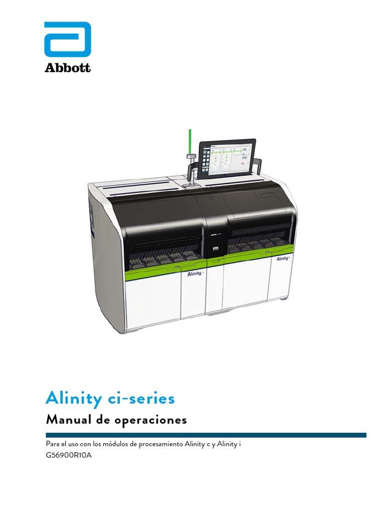 G56900R10A - Alinity Ci-Series Operations Manual - Es | PDF ...