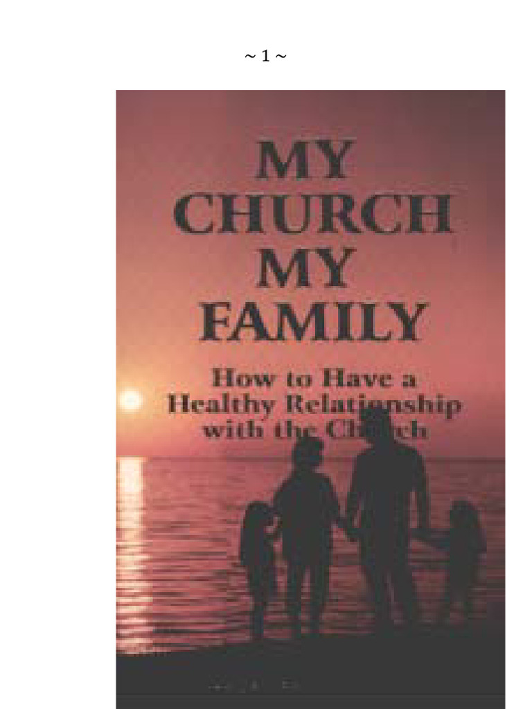 My Church My Family | PDF | Jesus | Love