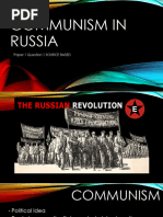 Communism in Russia 1900 To 1940 - 054024 | PDF | Vladimir Lenin | Communism