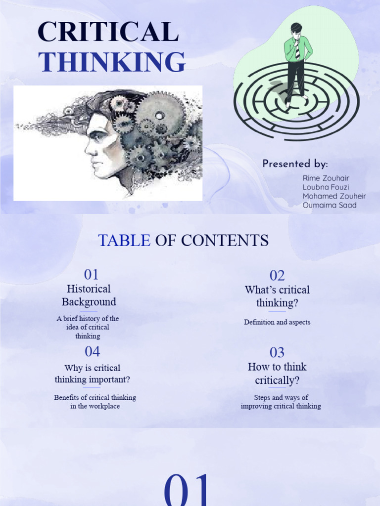 Critical Thinking | PDF | Critical Thinking | Thought